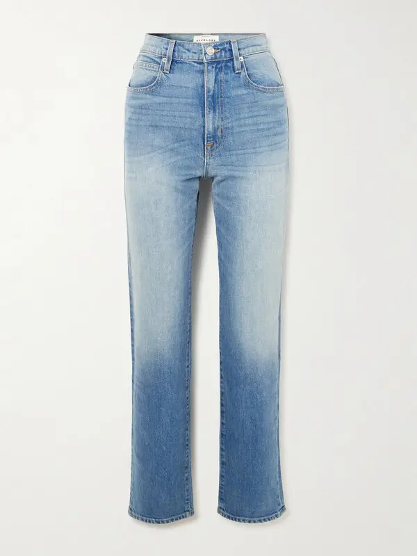 SLVRLAKE London High-rise Straight-leg Jeans - Blue