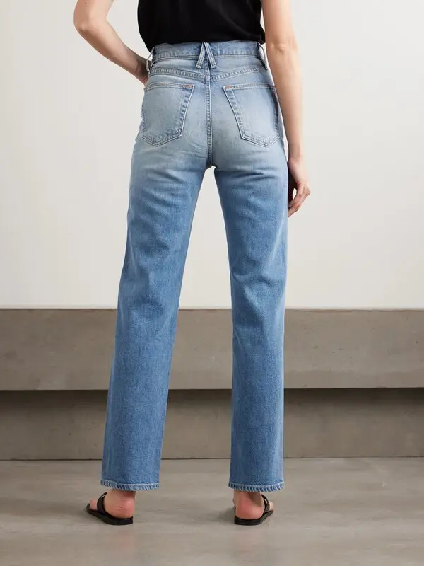 SLVRLAKE London High-rise Straight-leg Jeans - Blue