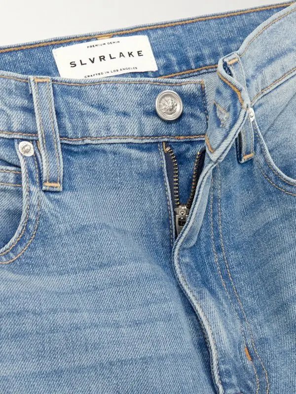 SLVRLAKE London High-rise Straight-leg Jeans - Blue