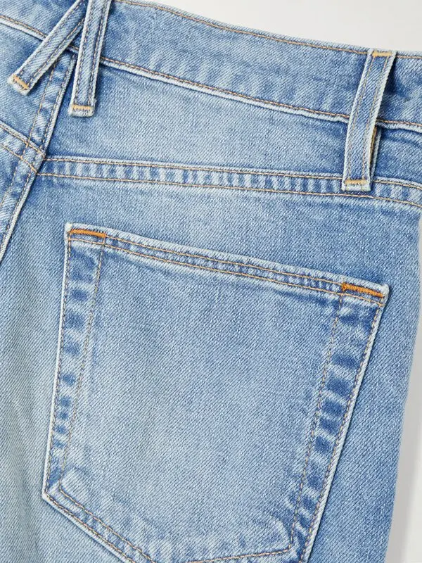 SLVRLAKE London High-rise Straight-leg Jeans - Blue