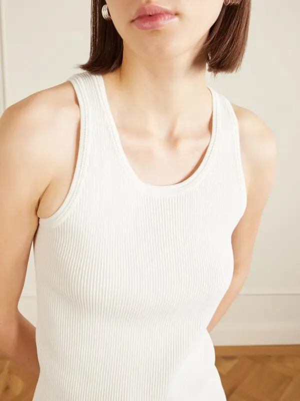 FFORME Camilla Ribbed Cotton Tank Top