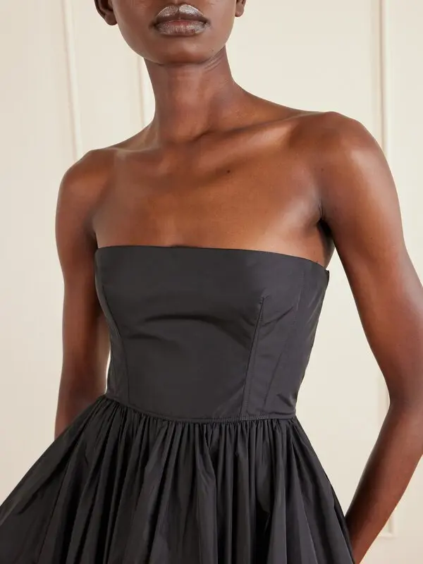 Alaïa Taffeta Bustier Mini Dress