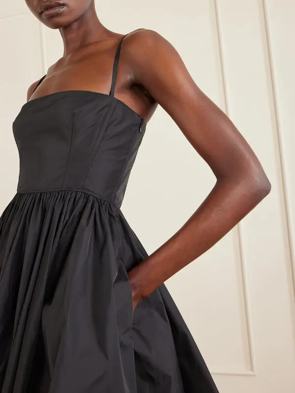 Alaïa Taffeta Bustier Mini Dress