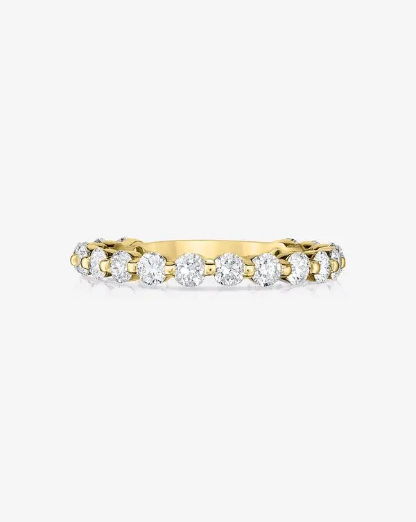 Ring Concierge 14k Yellow Gold 3/4 Diamond Band - One-color