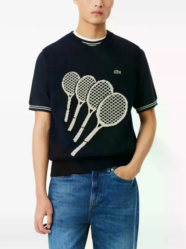 Lacoste Racket-motif Sweater