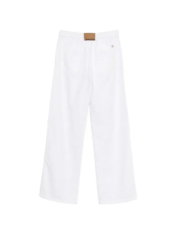 SEMICOUTURE Daria Cotton Trousers