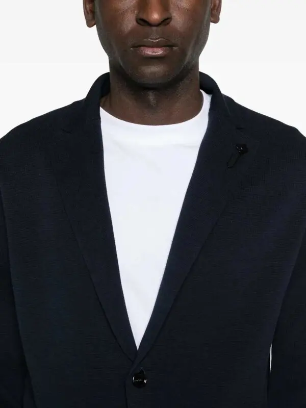 LARDINI Cotton Jacket - Blue