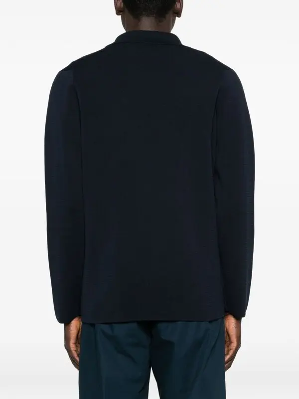 LARDINI Cotton Jacket - Blue