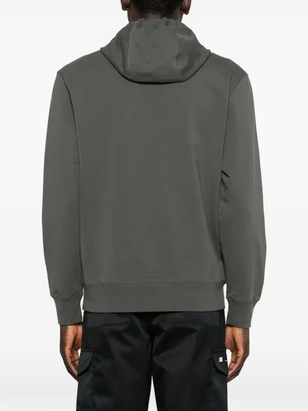 C.P. COMPANY Metropolis Series" Logo Patch Hooded Sweatshirt