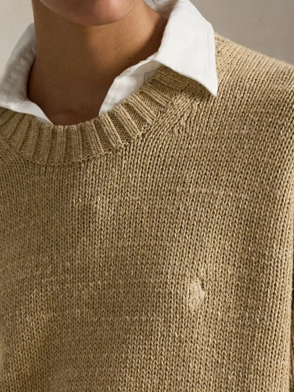 Polo Ralph Lauren Logo Sweater - Brown