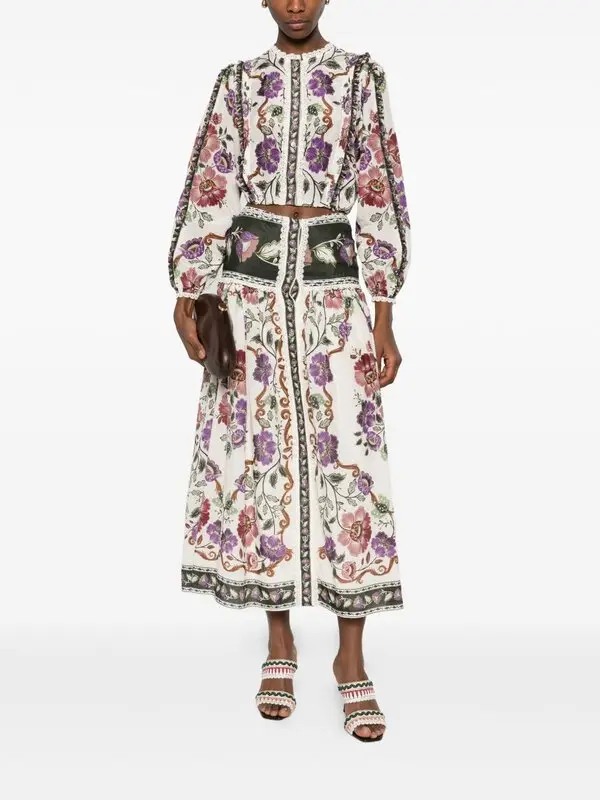 Farm Rio Floral Rococo Shirt - Multi