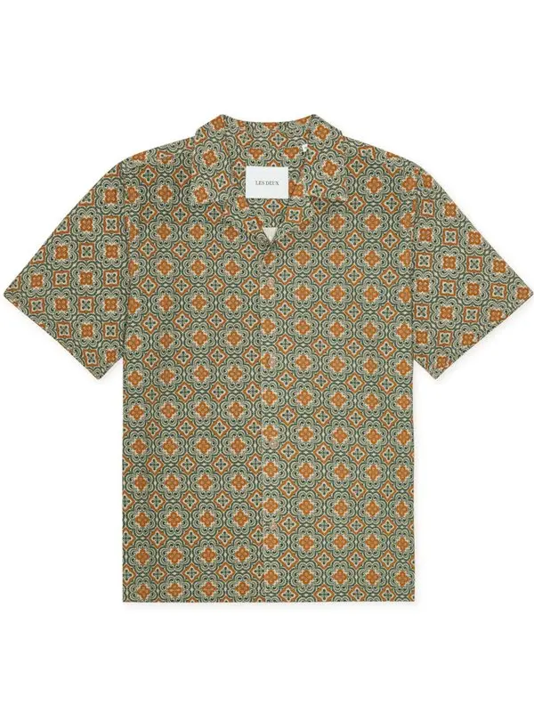 LES DEUX Lukas Arabesque Aop Shirt
