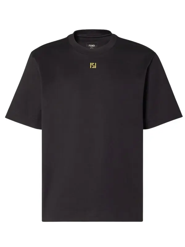 Fendi Cotton T-shirt - Black