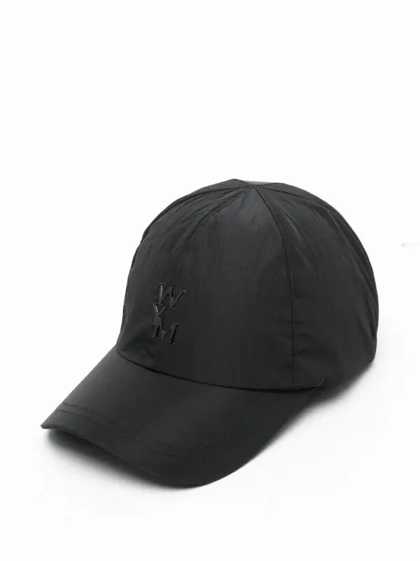 WOOYOUNGMI Logo Camp Cap - Black