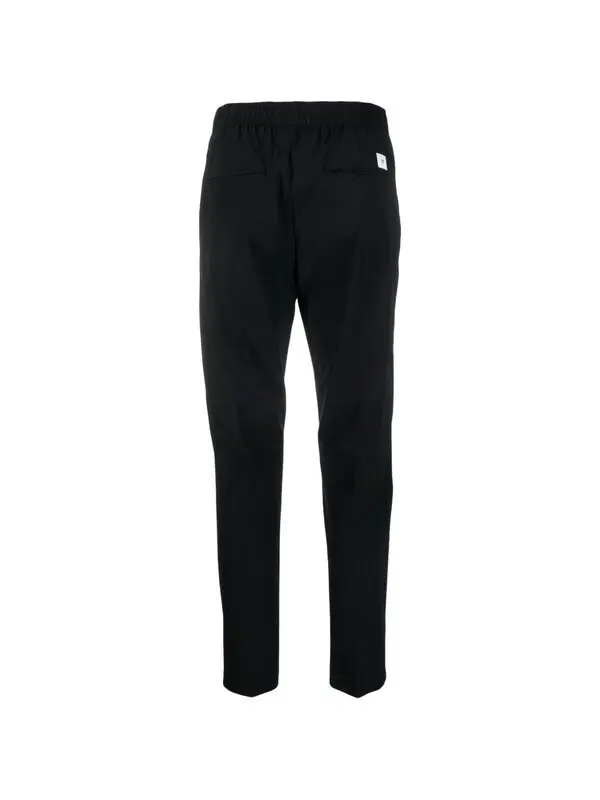 PMDS PREMIUM MOOD DENIM SUPERIOR Trousers With Elasticated Waist - Black