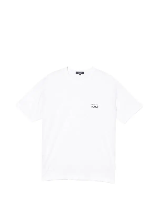 Comme Des Garçons T-shirt With Logo - White