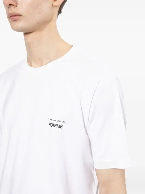 Comme Des Garçons T-shirt With Logo - White