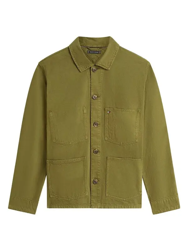 Tommy Hilfiger Workwear Style Jacket With Flag