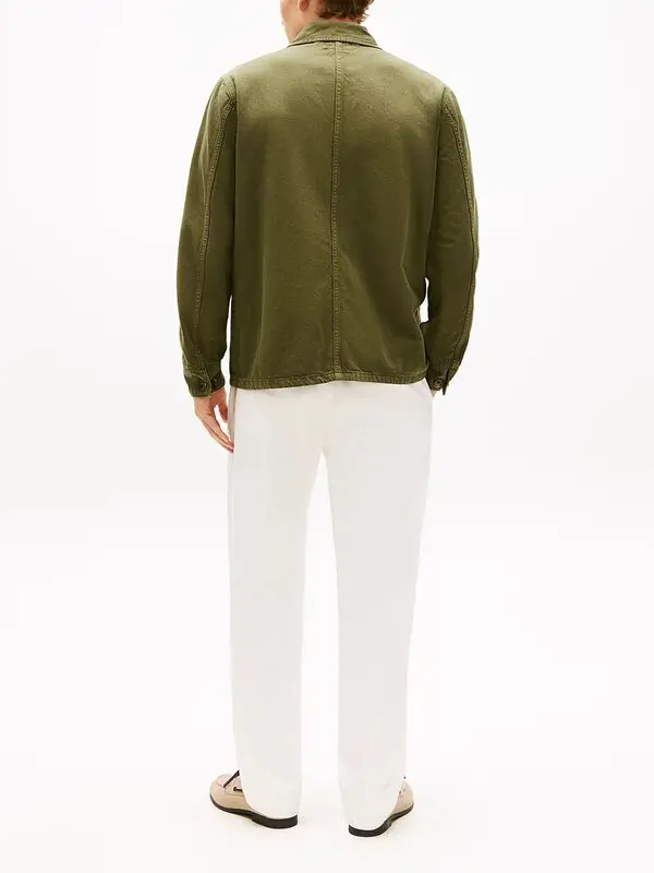 Tommy Hilfiger Workwear Style Jacket With Flag