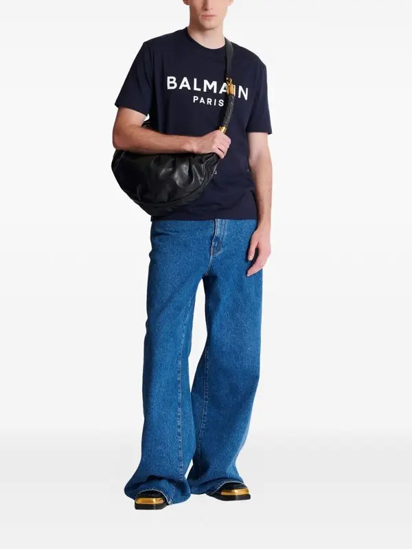 Balmain Cotton T-shirt - Blue