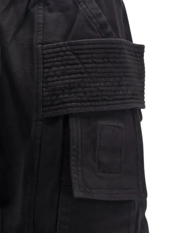 Rick Owens Cotton Trousers - Black