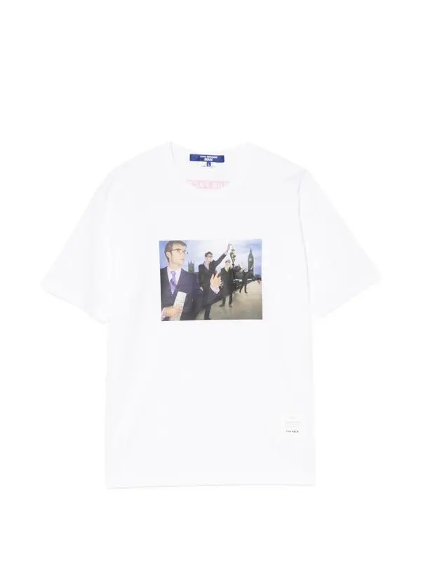 Junya Watanabe Printed T-shirt - White