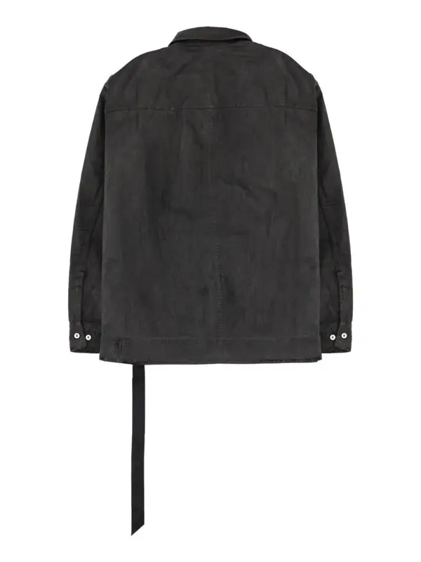 Rick Owens Jumbo Worker Jacket - Black