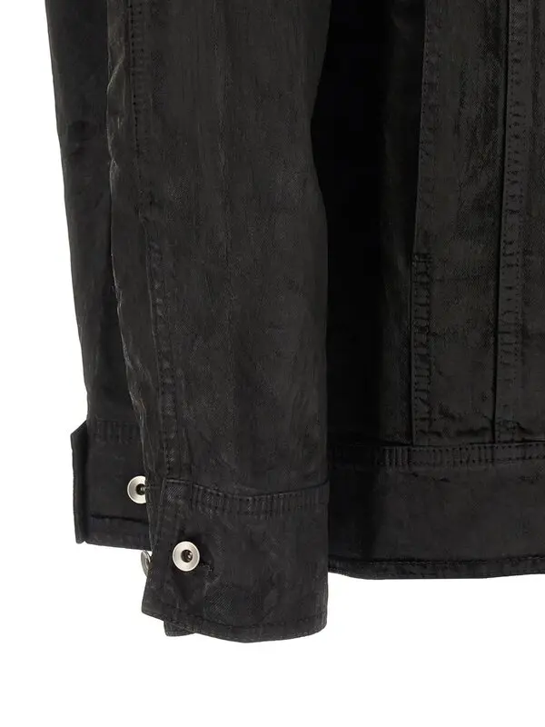 Rick Owens Jumbo Worker Jacket - Black