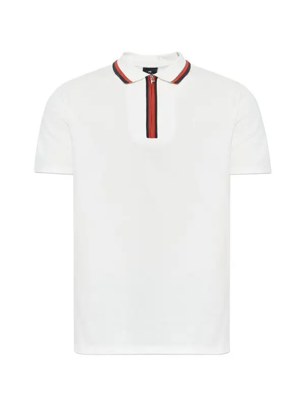 Paul Smith Polo Shirt With Contrasting Details - White