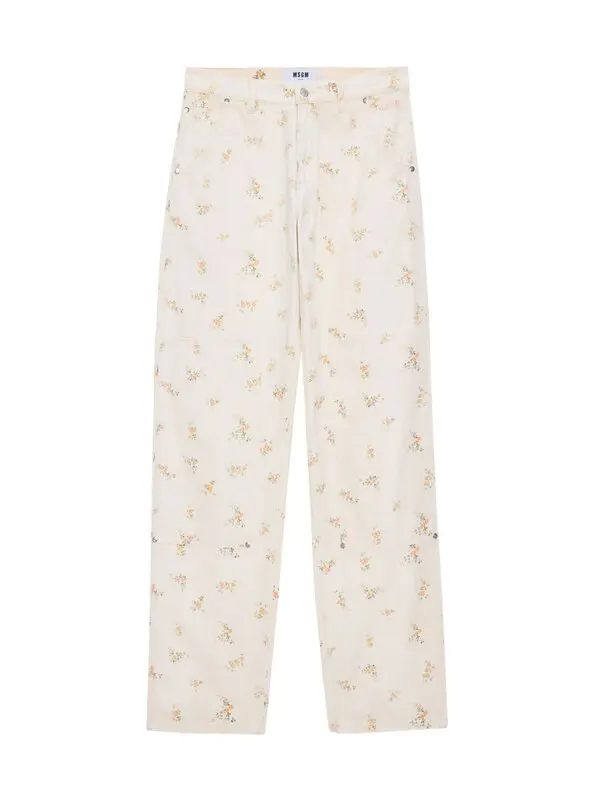 MSGM Cotton Trousers