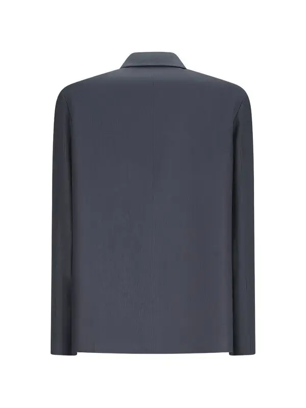 LARDINI Shirt With Pocket - Blue