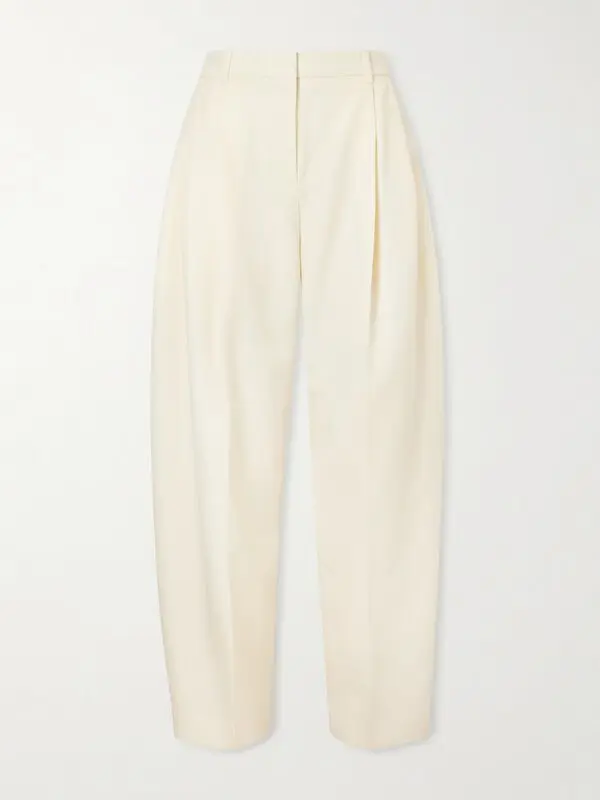 Jacquemus D'homme Pleated Wool Tapered Pants