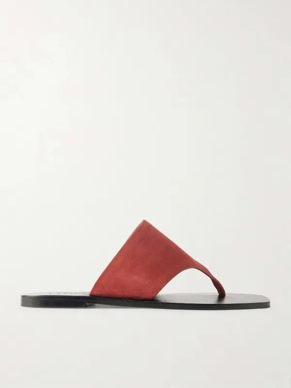 A.emery Paton Leather Sandals - Brick