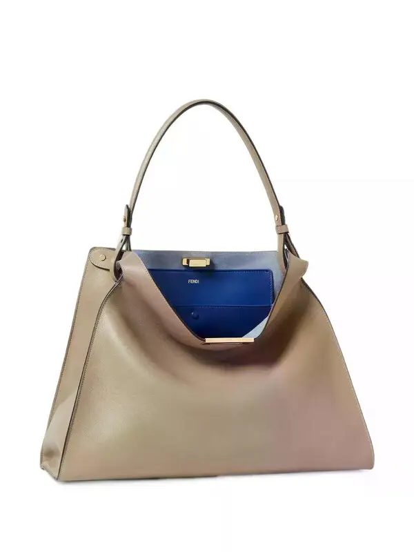 Fendi Large Way Tote Bag - Grey