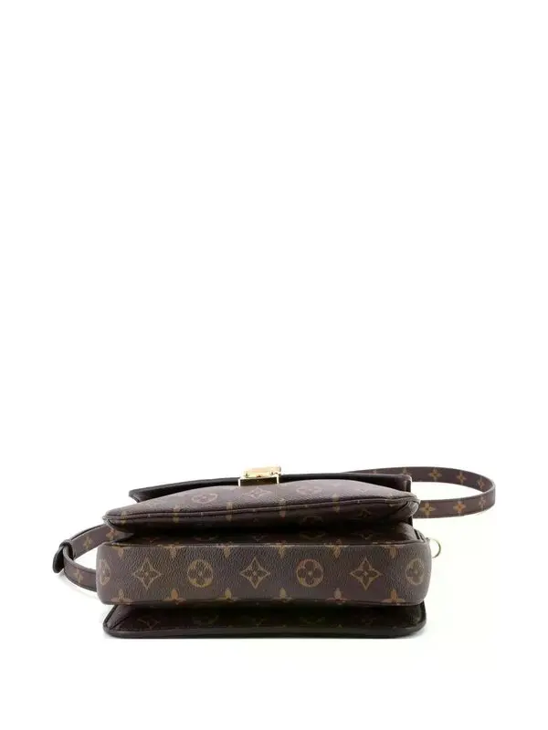 LOUIS VUITTON Pochette Metis Monogram Canvas Crossbody Bag - Brown