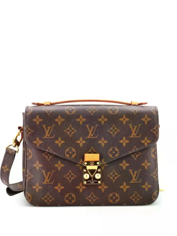 LOUIS VUITTON Pochette Metis Monogram Canvas Crossbody Bag - Brown