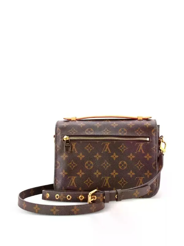 LOUIS VUITTON Pochette Metis Monogram Canvas Crossbody Bag - Brown
