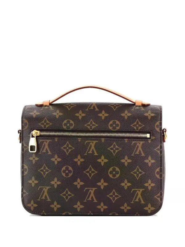 LOUIS VUITTON Pochette Metis Monogram Canvas Crossbody Bag - Brown