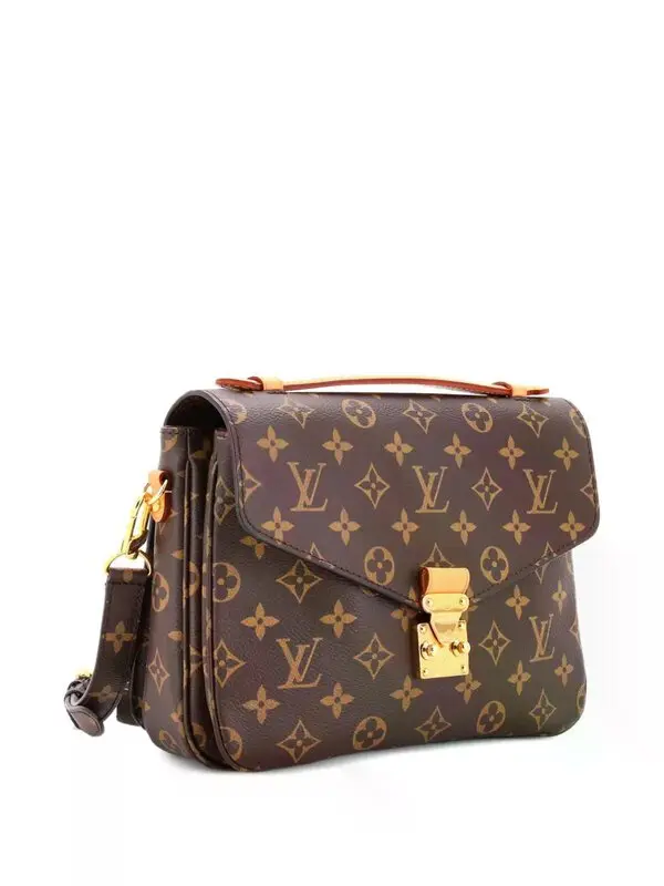 LOUIS VUITTON Pochette Metis Monogram Canvas Crossbody Bag - Brown