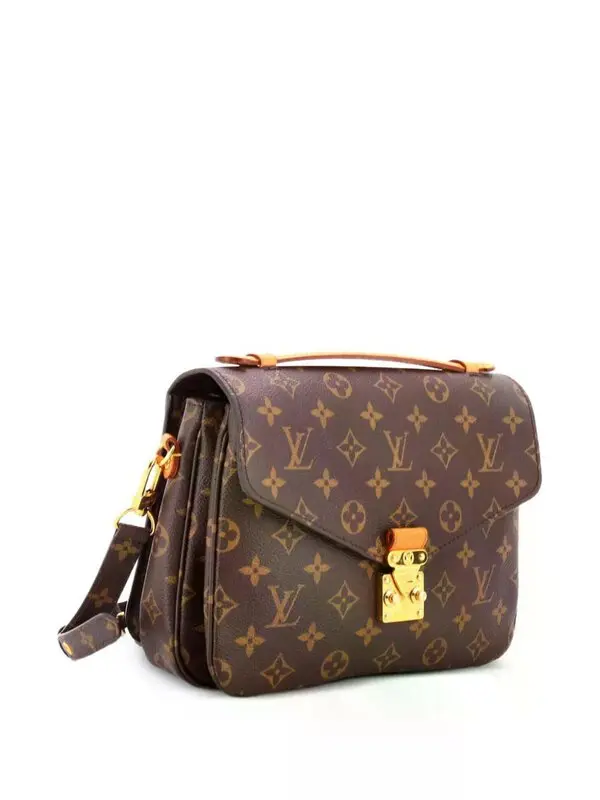 LOUIS VUITTON Pochette Metis Monogram Canvas Crossbody Bag - Brown