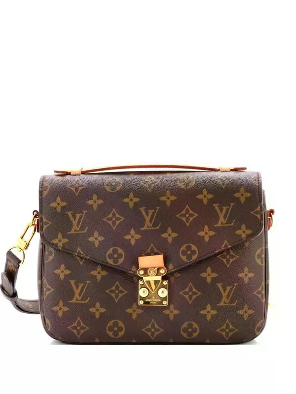 LOUIS VUITTON Pochette Metis Monogram Canvas Crossbody Bag - Brown
