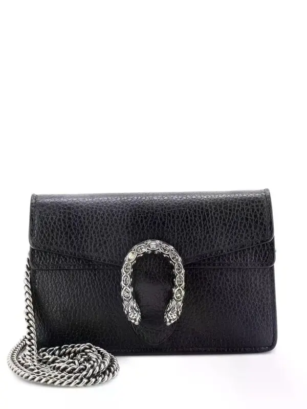 Gucci Dionysus Super Mini Clutch - Black