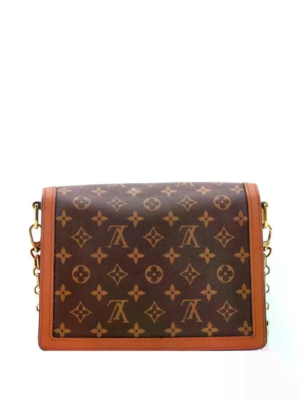 LOUIS VUITTON Dauphine Reverse Monogram Canvas Mm Shoulder Bag