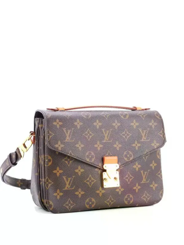 LOUIS VUITTON Pochette Metis Monogram Canvas Crossbody Bag - Brown