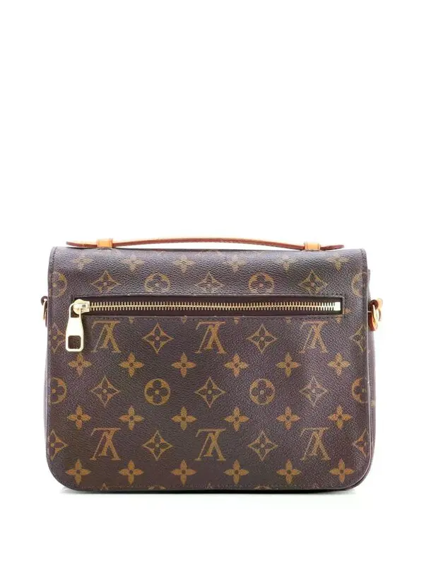 LOUIS VUITTON Pochette Metis Monogram Canvas Crossbody Bag - Brown