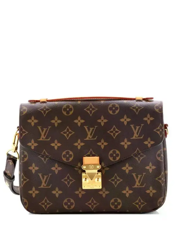 LOUIS VUITTON Pochette Metis Monogram Canvas Crossbody Bag - Brown
