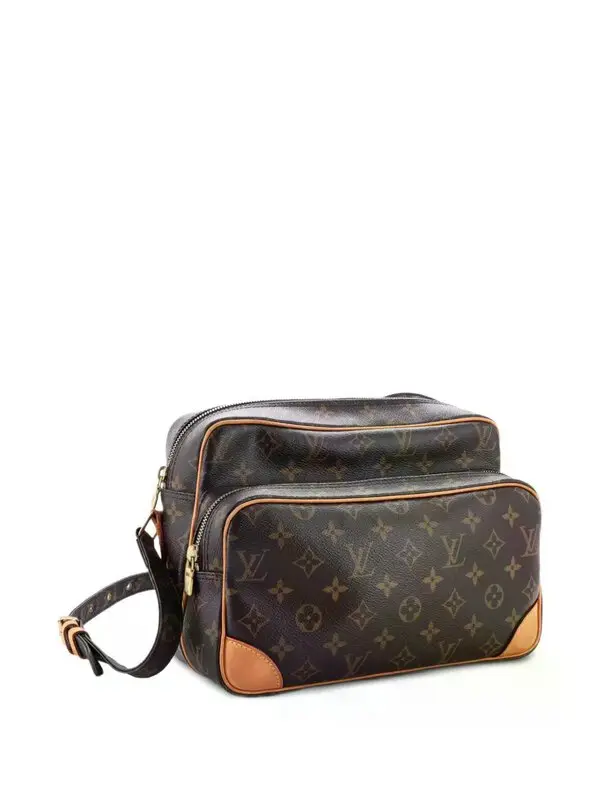 LOUIS VUITTON Nil Messenger Bag Monogram Canvas 28 Crossbody Bag - Brown