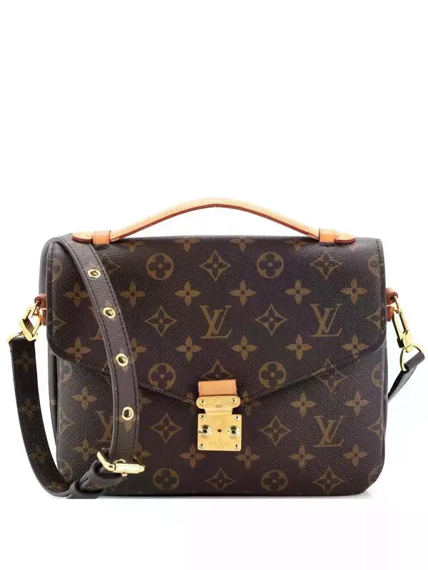 LOUIS VUITTON Pochette Metis Monogram Canvas Crossbody Bag - Brown