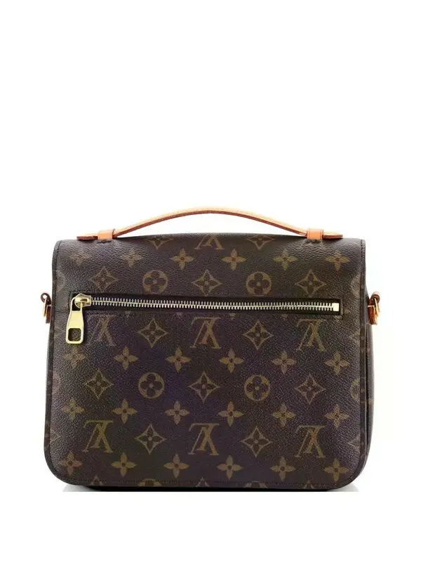 LOUIS VUITTON Pochette Metis Monogram Canvas Crossbody Bag - Brown