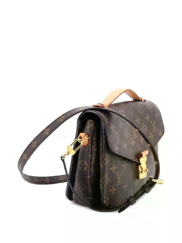 LOUIS VUITTON Pochette Metis Monogram Canvas Crossbody Bag - Brown